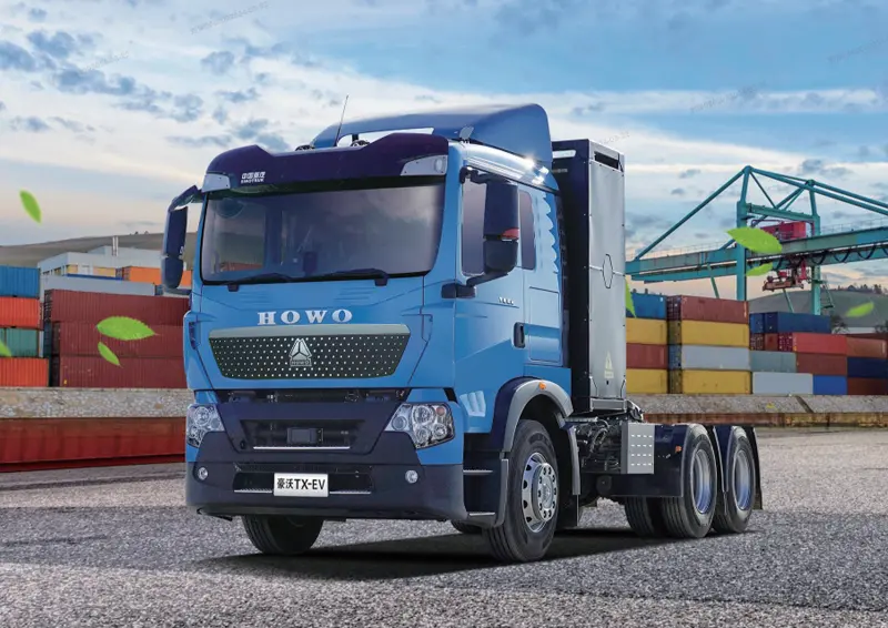 Sinotruck Howo TX Pure Electric Tractors Truck - tractor truck | HOWO TRUCK
